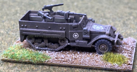 US Platoon Pack 3 M3 Halftrack – Anschluss Wargames