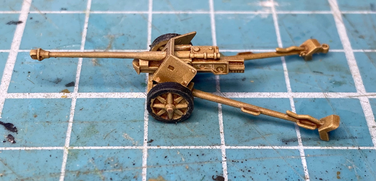 German 75mm PaK40 Anti Tank Gun. – Anschluss Wargames